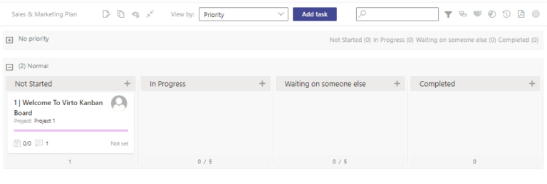 Getting started with Virto Kanban App - Virtosoftware Guides & Docs