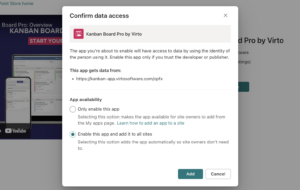 Installing Virto Kanban Board App - Virtosoftware Guides & Docs