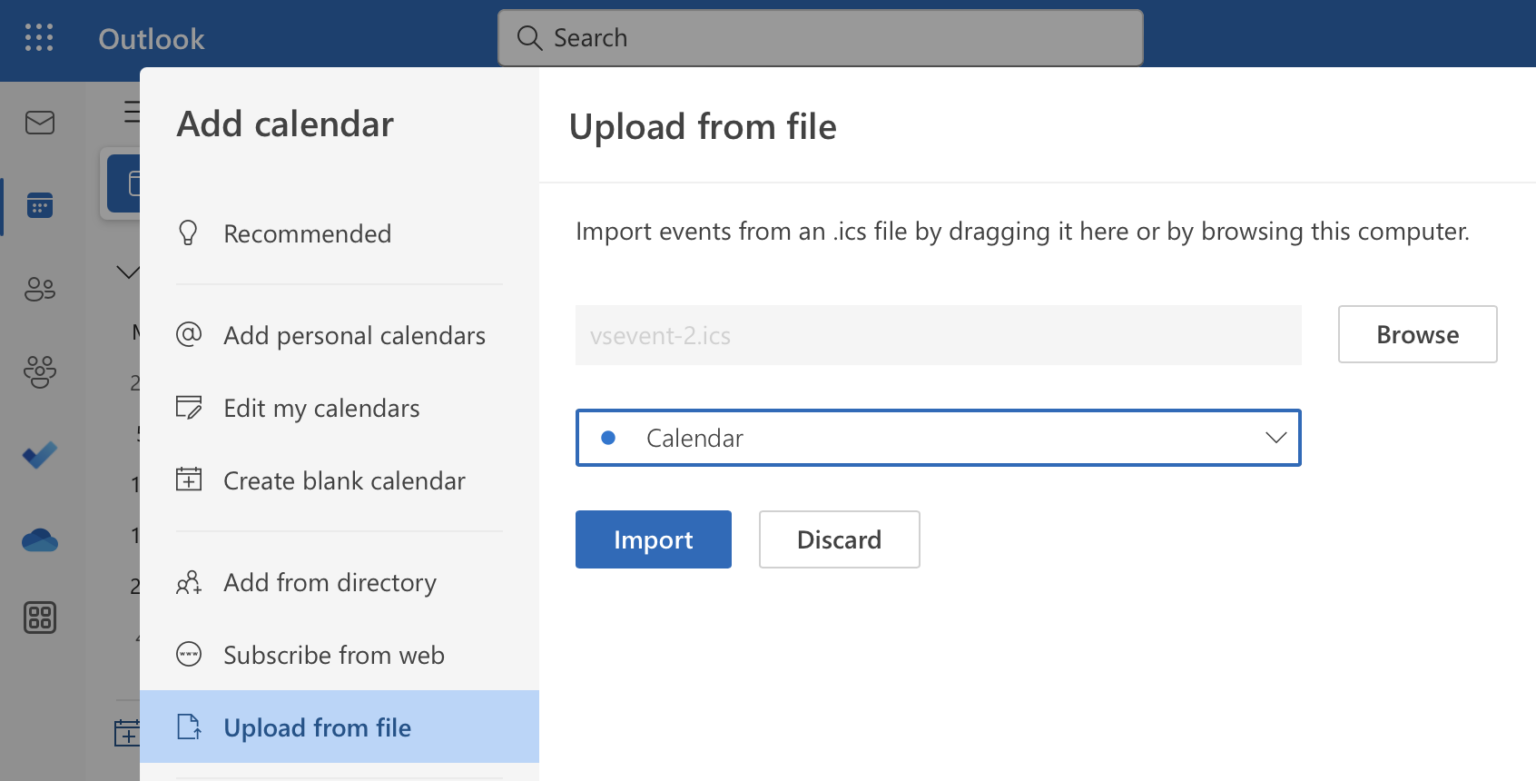 Adding SharePoint Events to Outlook - Virtosoftware Guides & Docs