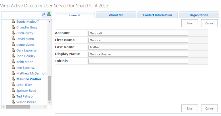 Changing AD Information - Virtosoftware Guides & Docs