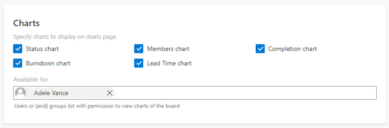 Chart settings - Virtosoftware Guides & Docs