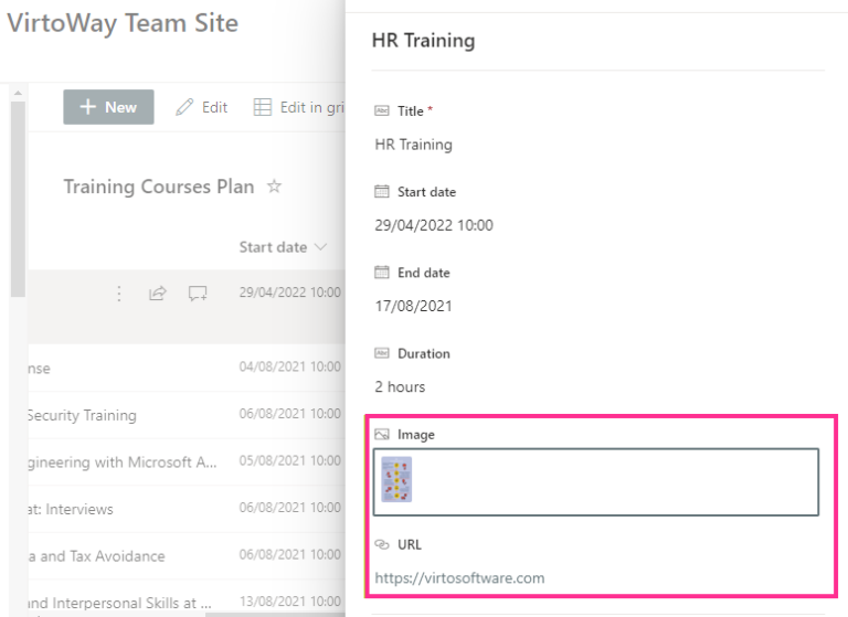 Complex links - Virtosoftware Guides & Docs
