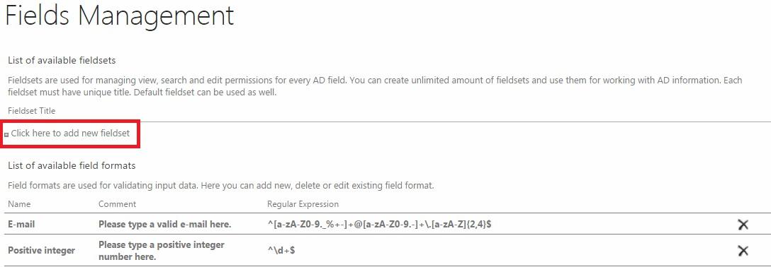 Creating Fieldset Virtosoftware Guides And Docs