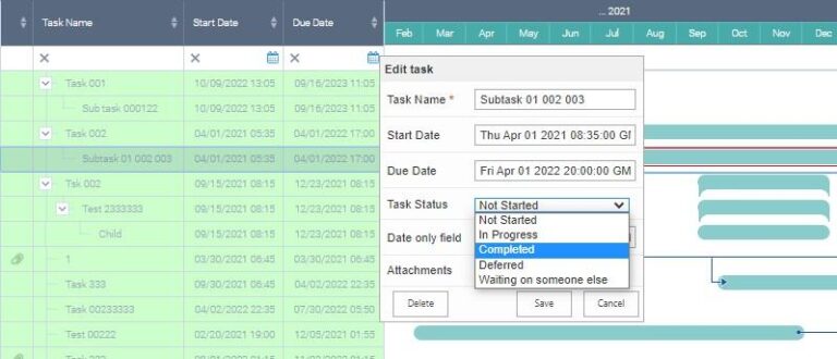 Editing and Deleting a Task - Virtosoftware Guides & Docs