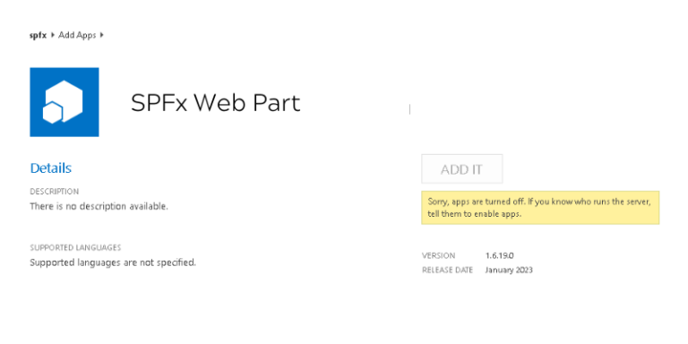 Error “Sorry, apps are turned off”: what to do - Virtosoftware Guides & Docs