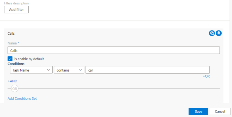 Filter settings - Virtosoftware Guides & Docs