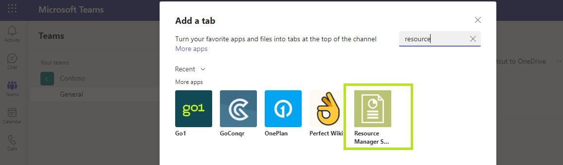 How to Add Resource Manager to Teams - Virtosoftware Guides & Docs