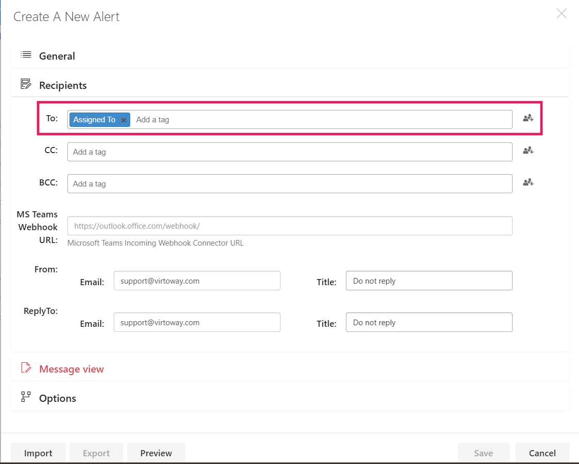 How to set up an alert if a task has been assigned to a user ...