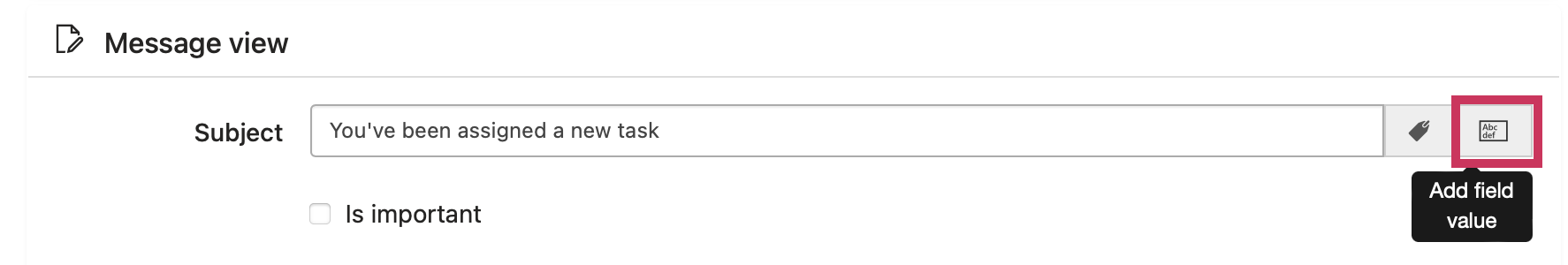 How to set up an alert if a task has been assigned to a user? - Virtosoftware Guides & Docs