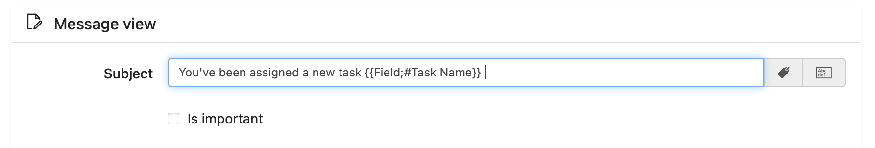 How to set up an alert if a task has been assigned to a user? - Virtosoftware Guides & Docs