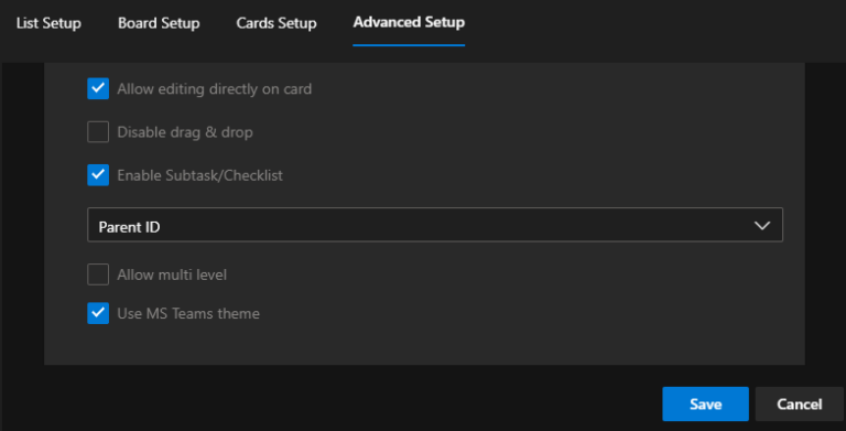 Kanban Board in Microsoft Teams - Virtosoftware Guides & Docs