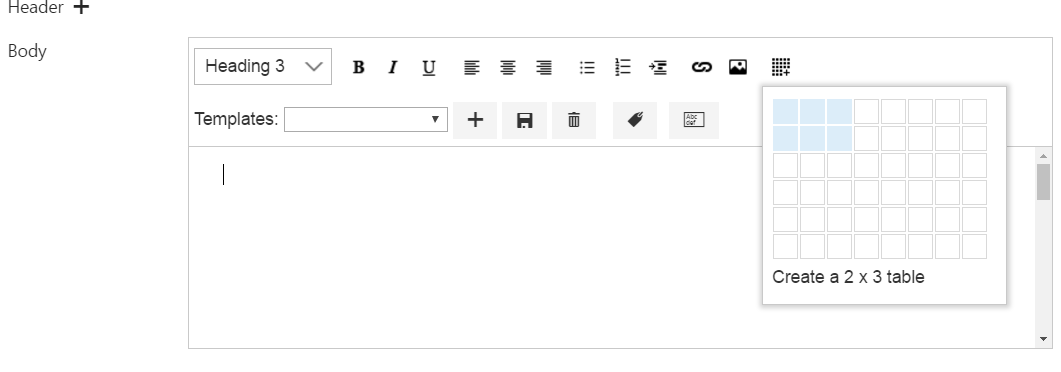 Links, attachments and tables - Virtosoftware Guides & Docs