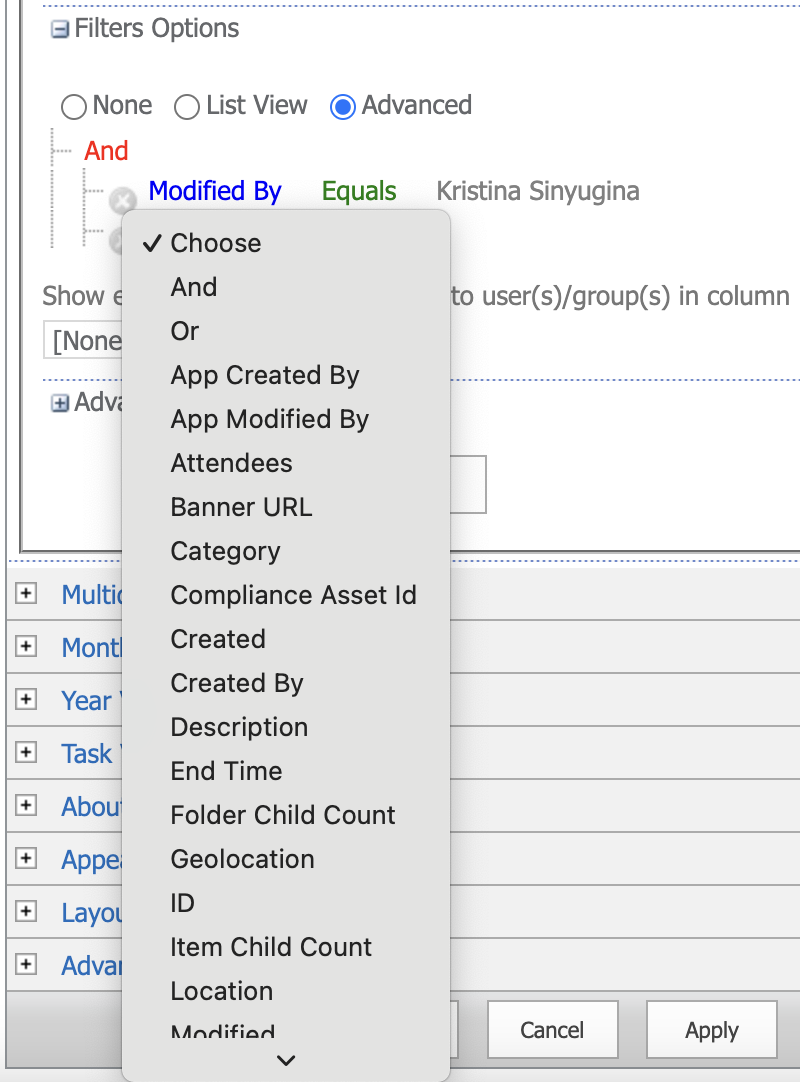 SharePoint List - Virtosoftware Guides & Docs