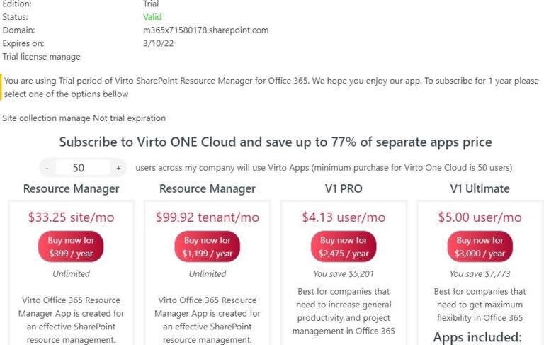 Subscription - Virtosoftware Guides & Docs