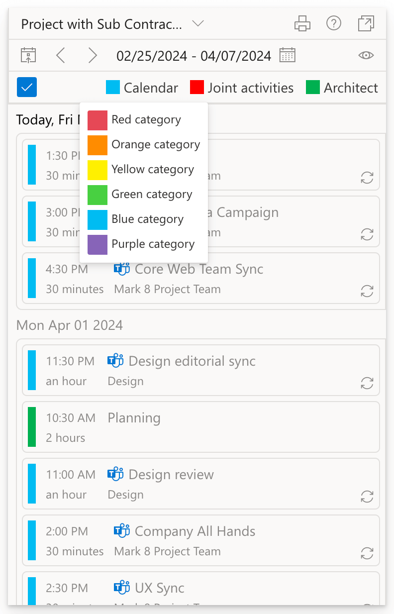 Working with Virto Mini Calendar - Virtosoftware Guides & Docs