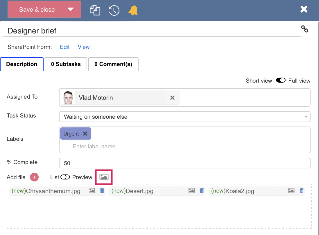 Attachments / images - Virtosoftware Guides & Docs