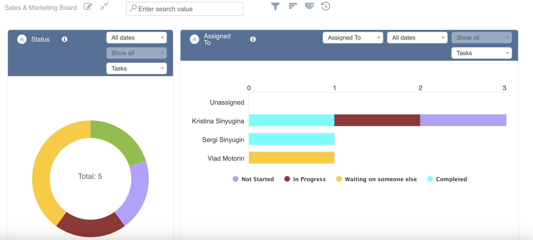 Charts - Virtosoftware Guides & Docs