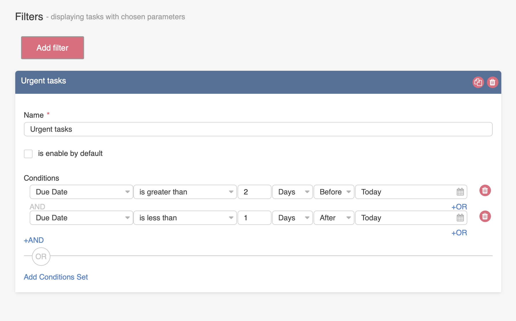 Filters - Virtosoftware Guides & Docs