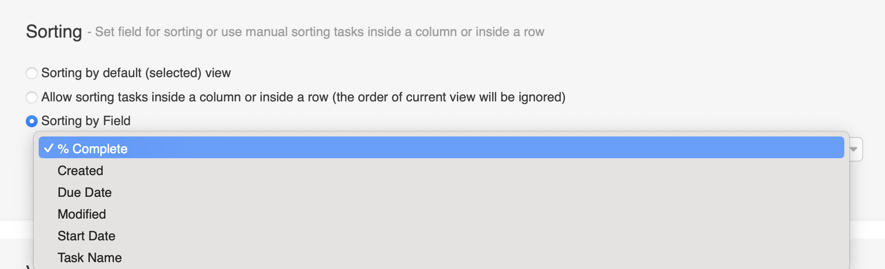 Sorting - Virtosoftware Guides & Docs