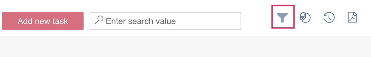 Task filters - Virtosoftware Guides & Docs