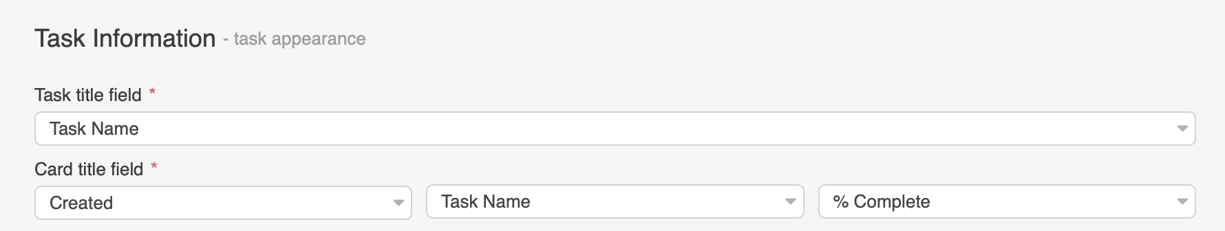 Task information - Virtosoftware Guides & Docs