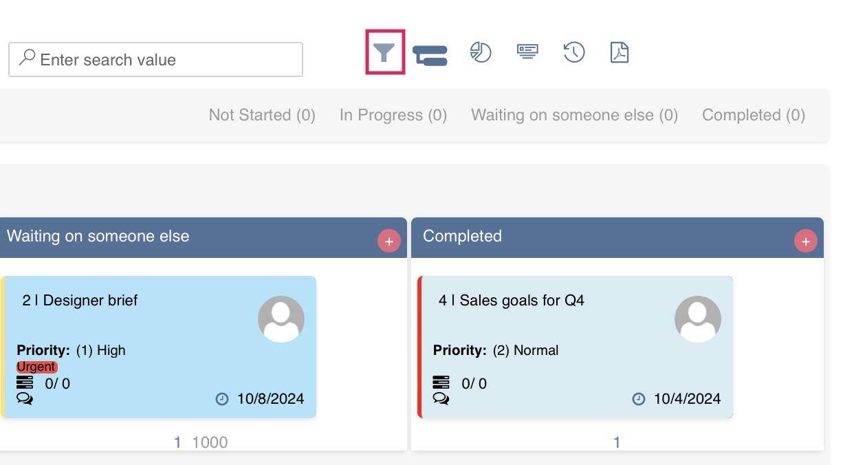 Views and filters - Virtosoftware Guides & Docs